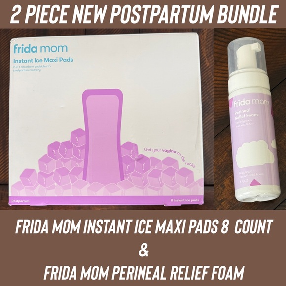 Frida Mom | Other | 2piece Frida Mom Postpartum Bundle Ice Maxi Pads ...